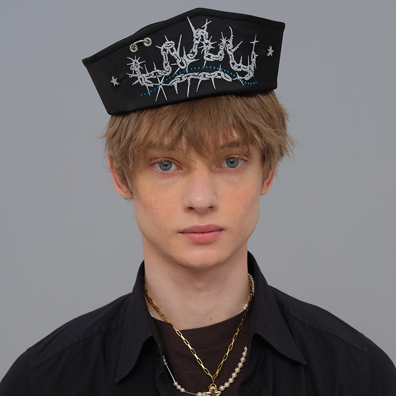 GENZERO Diamond embroidered crown fisherman's hat – Genzero