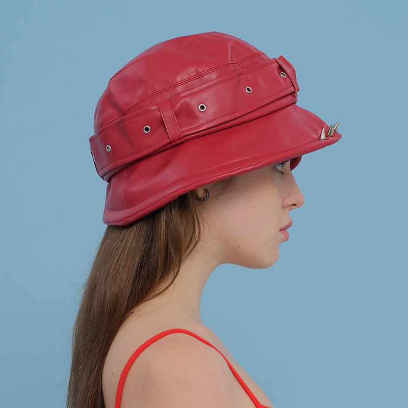 GENZERO Leather rivet fisherman's hat – Genzero