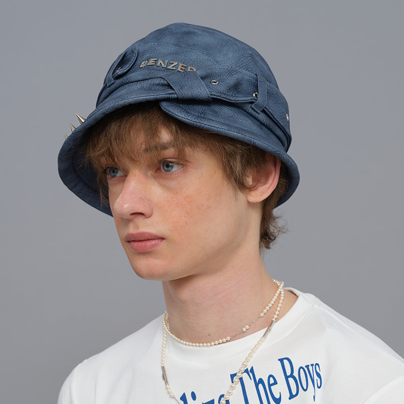 GENZERO Leather rivet fisherman's hat – Genzero