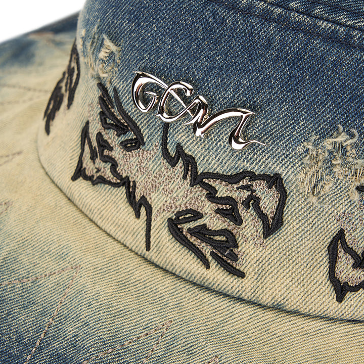 GENZERO Embroidered cowboy fisherman hat – Genzero