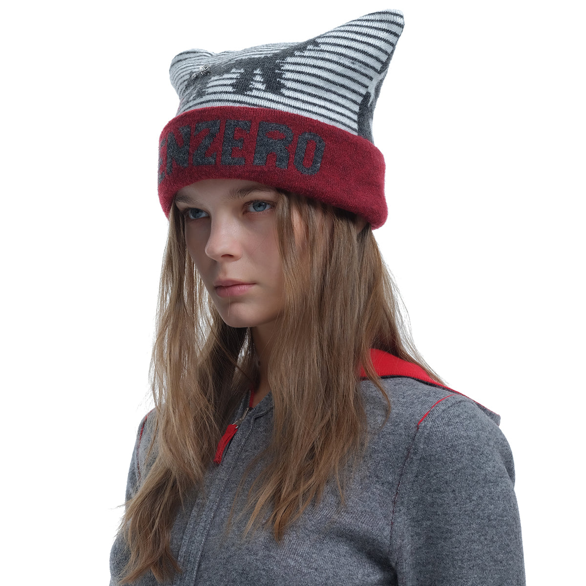 GENZERO Diamond-studded knitted hat – Genzero