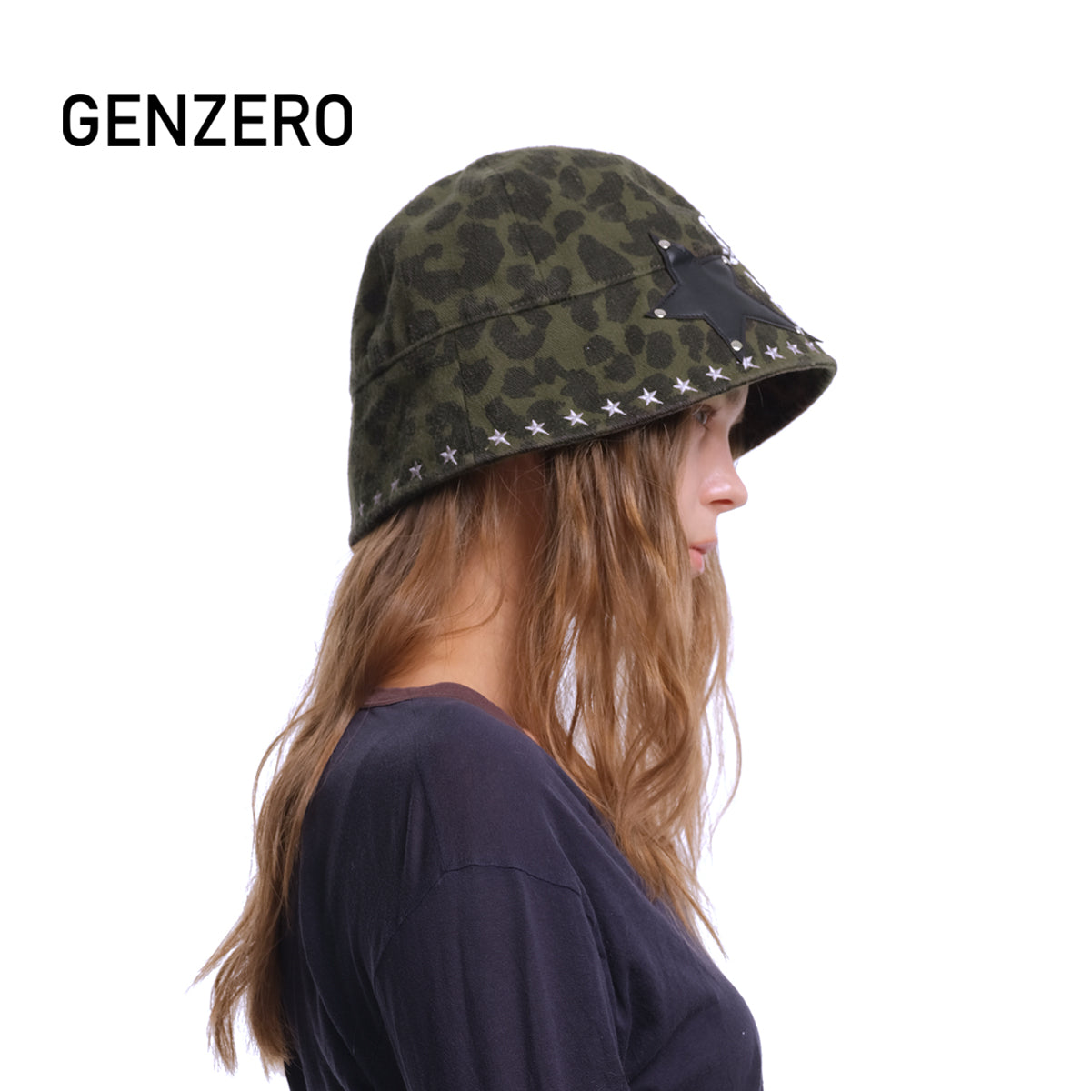 GENZERO Camouflage Five Star Embroidered Fisherman Hat – Genzero