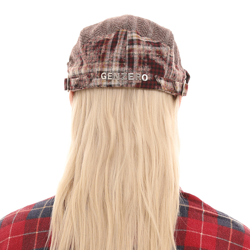 GENZERO Checked forward hat – Genzero